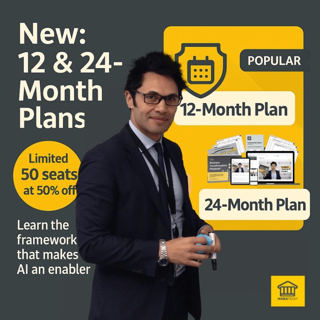 HOBA Certification — New 12 & 24-Month Plans | Learn Transformation ...